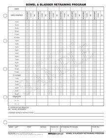 Products > Documentation > Long Term Care > Nursing Forms > Flow Sheets & Aide Records > Bowel ...